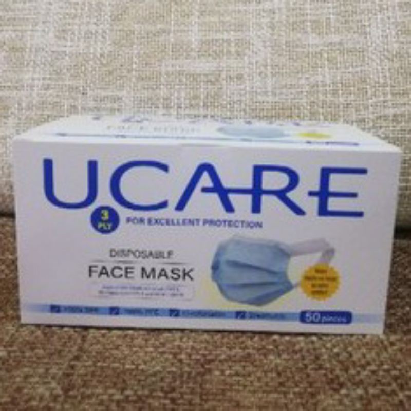 UCARE 3PLY Medical Face Mask 50pcs | Shopee Malaysia