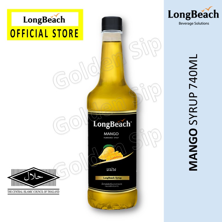 Long Beach Syrup Mango 740ml (READY STOCKS) | Shopee Malaysia