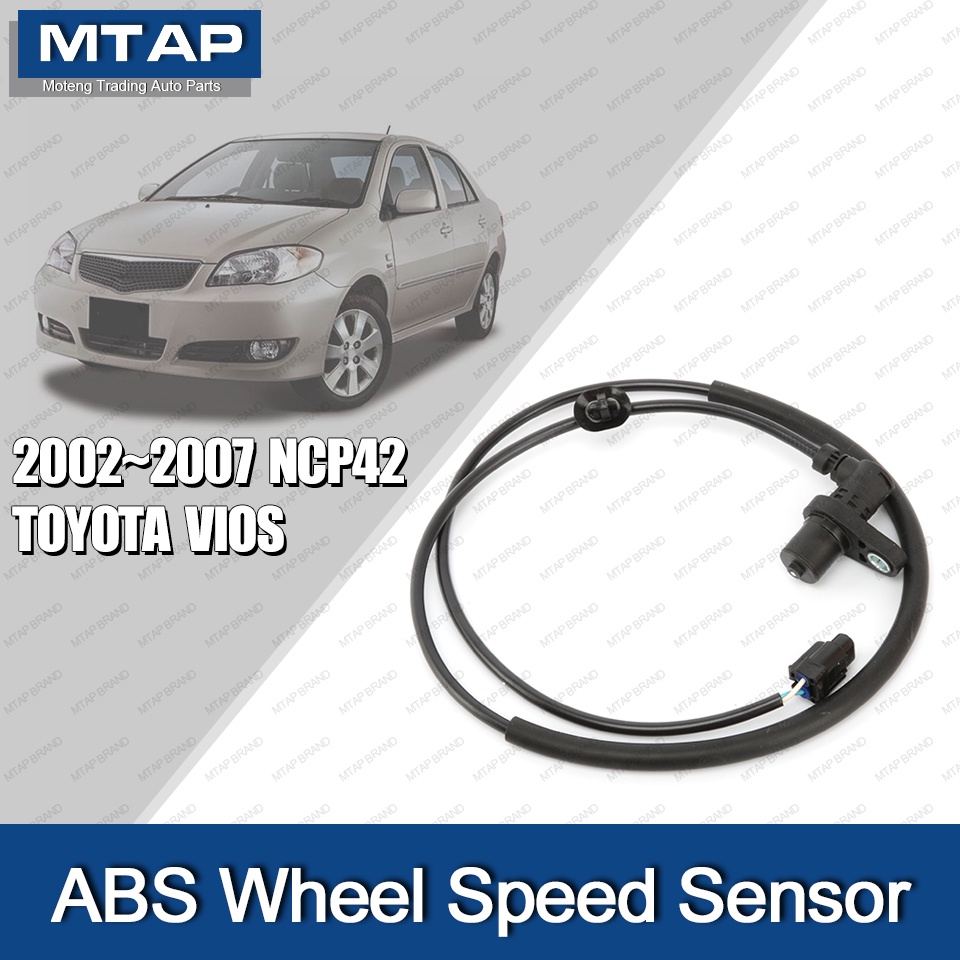MTAP Left Right ABS Wheel Speed Sensor For Toyota VIOS NCP42 2002 2003 ...