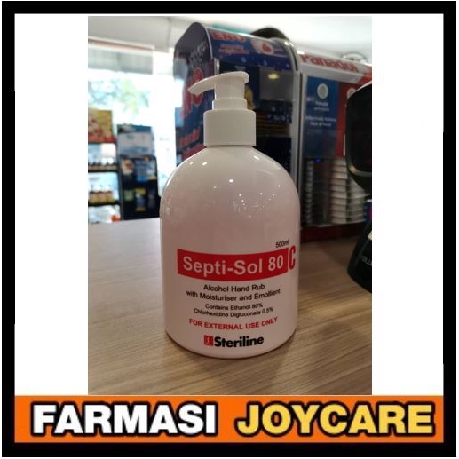 Septi-Sol 80 C Hand Sanitiser 500mL | Shopee Malaysia