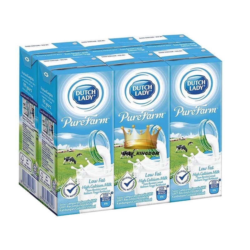 SUSU DUTCH LADY KOTAK 200ML x 6 | Shopee Malaysia