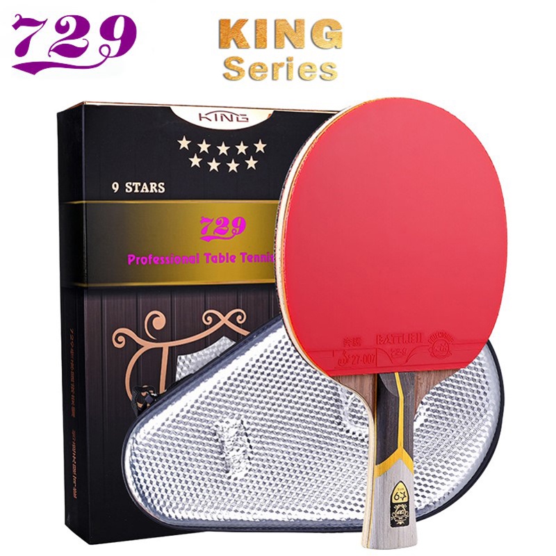 729 Ping Pong Racket Professional Offensive Table Tennis Racket King 6 ...