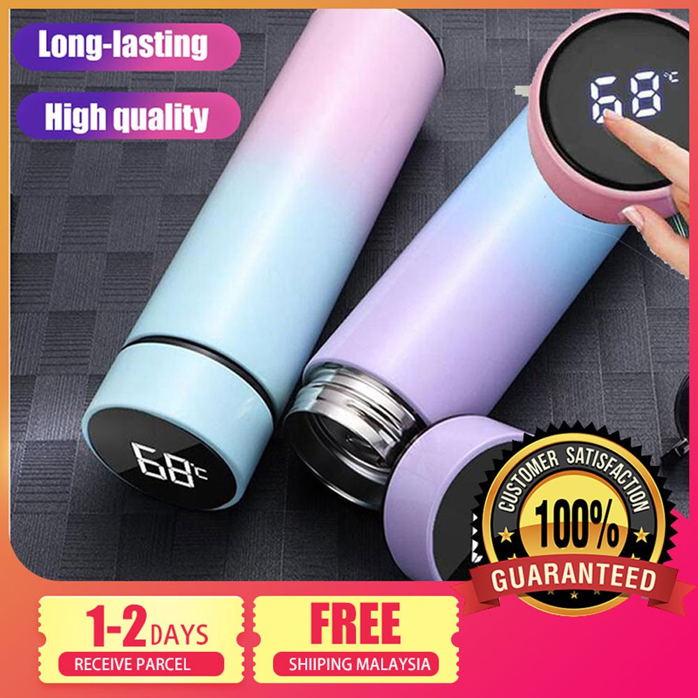 🔥 Ready Stock🔥 Delly DTO Thermos Flask Stainless Steel Smart Water ...