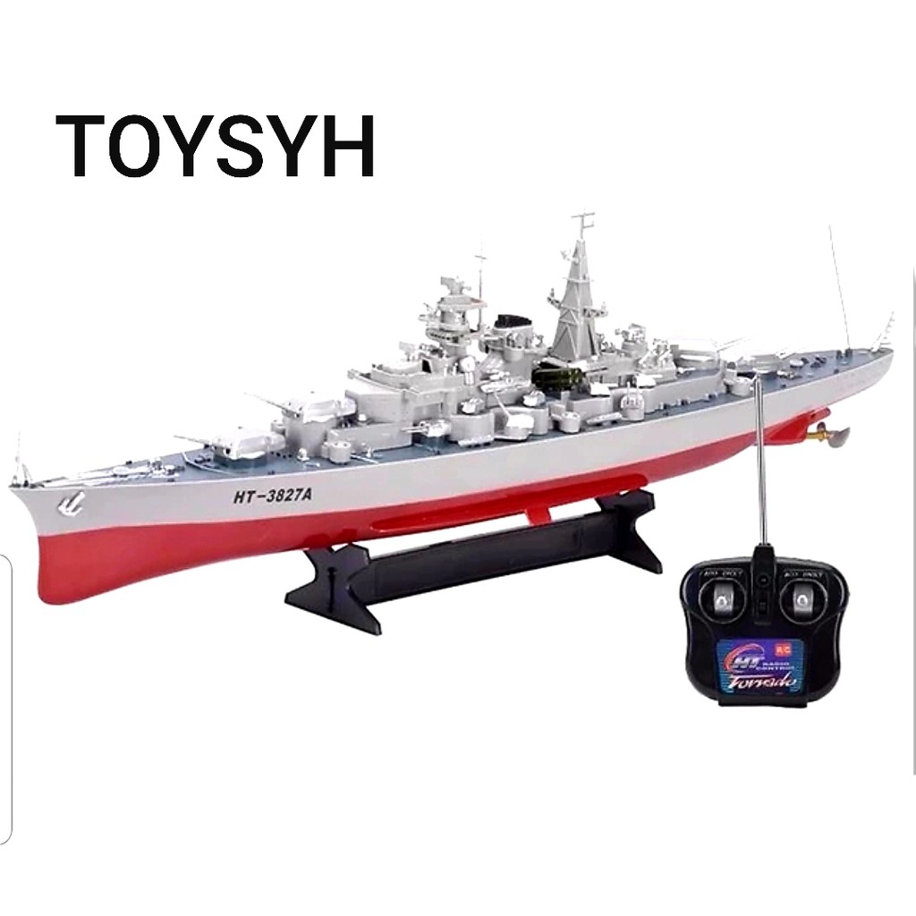 1:360 4CH Remote Control High Speed Battle Ship Boat | Shopee Malaysia