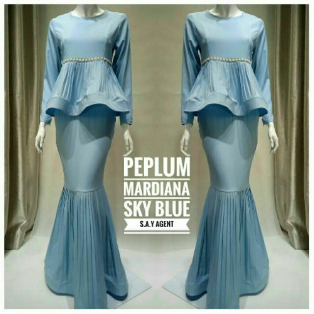 ZhC 💘 MARDIANA PEPLUM | Shopee Malaysia