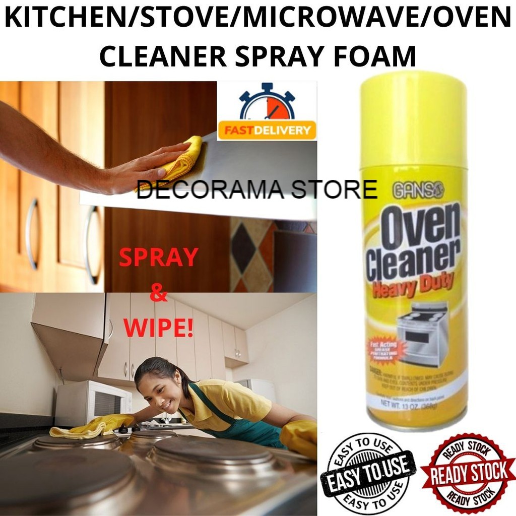 Ready Stock- Lemon Scent Oven Cleaner Spray / Pembersih & Penanggal Minyak / Stove Degreaser ...
