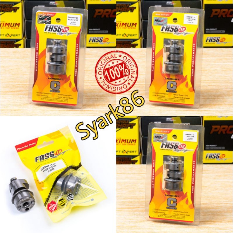 💥100% ORIGINAL💥 FASSTEK Racing Camshaft C & RC Series C1 - C8 RC1 RC2 RC3 Yamaha LC Y15ZR FZ150 ...