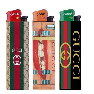 GUCCI BRANDED SERIES SPECIAL 3 PCS LIMITED EDITION CUSTOM LIGHTER ...