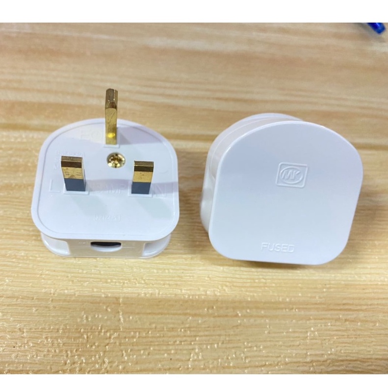[ SIRIM ] MK 13A PLUG TOP 3 PIN FUSED 13AMP 250V / 【SAFETY SIRIM ...