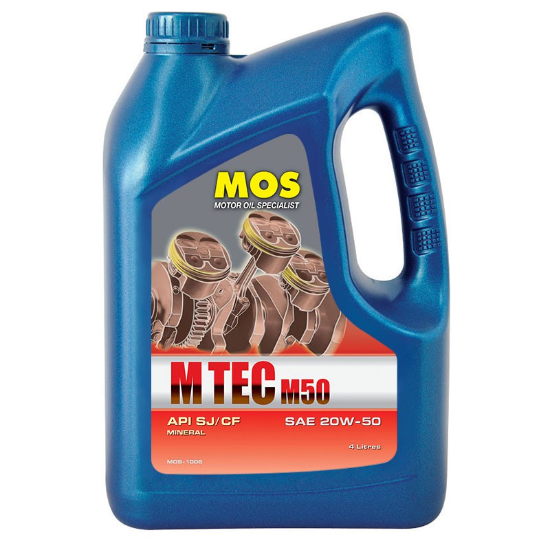 ENGINE OIL MOS MTEC M50 20W50 | Shopee Malaysia