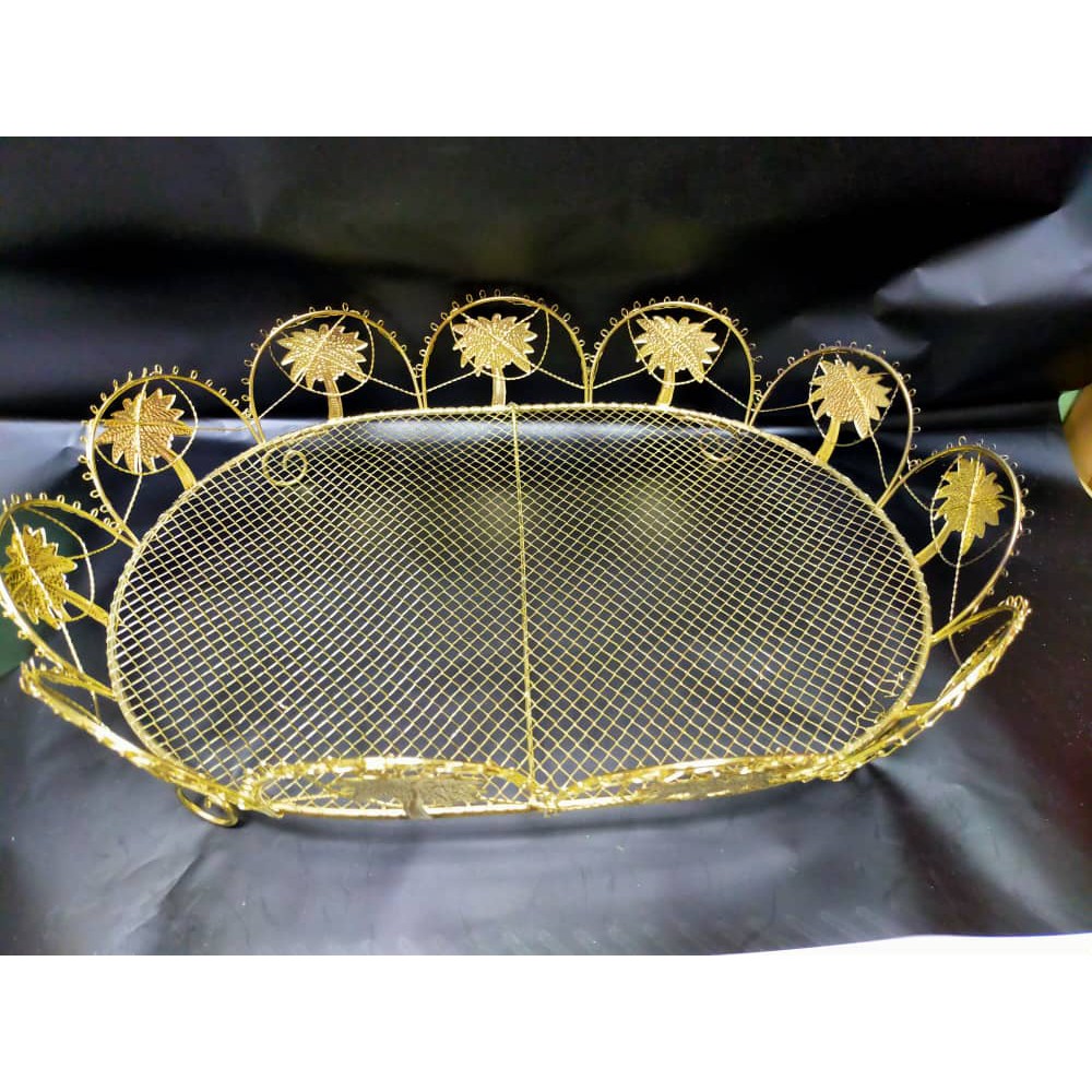 *READY STOCK* besi hantaran petak Oval / Rectangle Shape /Bakul Tray ...