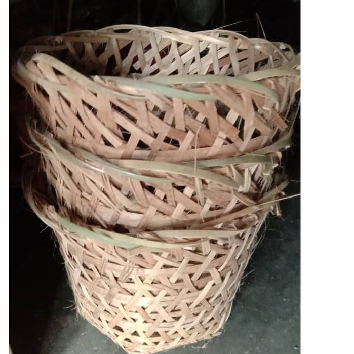 BAKUL/RAGAL BAMBOO BASKET BAMBOO 100% HAND MADE | Shopee Malaysia