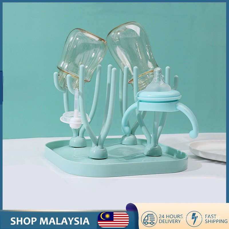 🎉Lighthundred Baby Bottle Dry Rack Bottle | Bootles Nipple Drying Drain ...