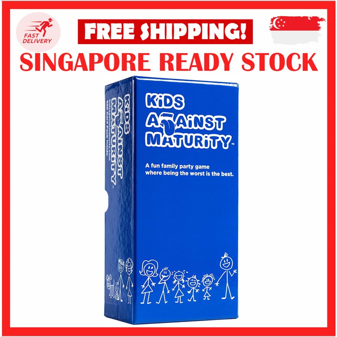 KIDS AGAINST MATURITY CARD GAME FOR KIDS AND HUMANITY BOARD GAME SUPER ...
