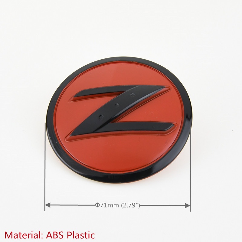 3D Car Sticker FAIRLADY 350Z 370Z Logo Emblem Badge Front Grille & Rear ...