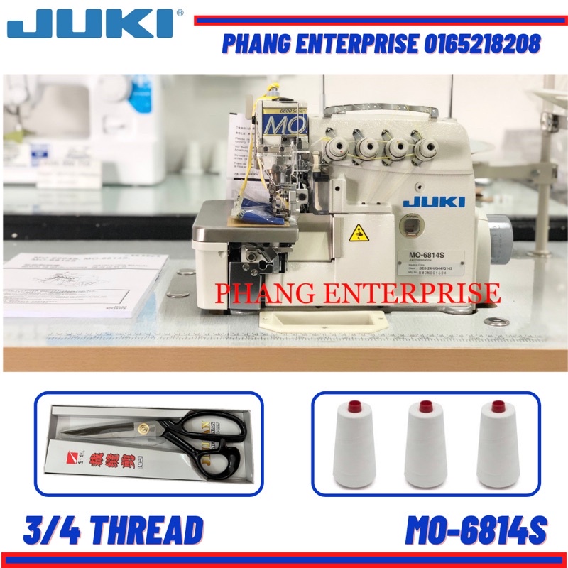 Juki Mesin Jahit tepi industri MO-6814S NEW | Shopee Malaysia