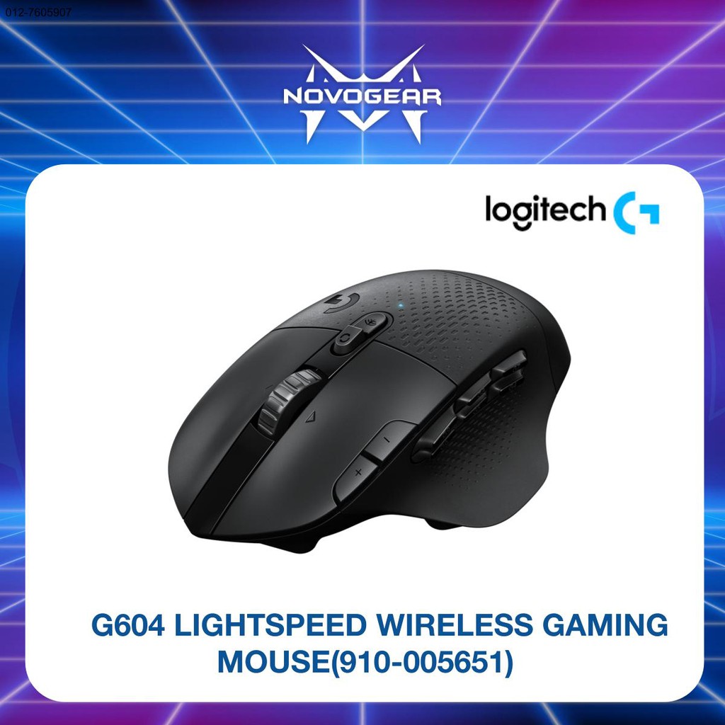 G604 LIGHTSPEED WIRELESS GAMING MOUSE(910-005651) | Shopee Malaysia