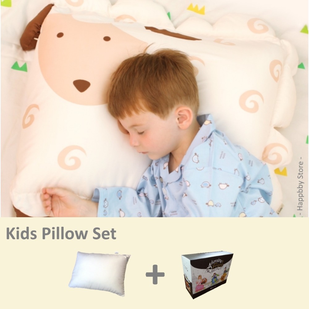 [Milo & Gabby] Kids Pillow+Pillow Case (Sheep) | Shopee Malaysia