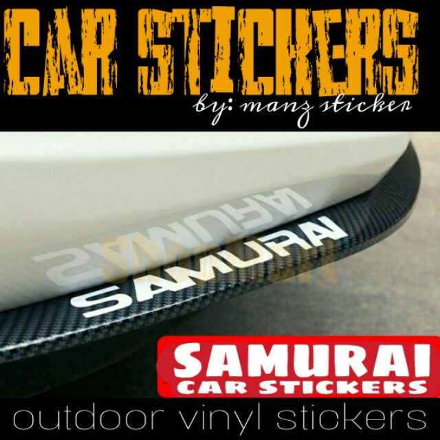Samurai car stickers /stickers samurai | Shopee Malaysia