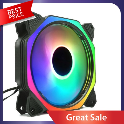 BEST SELLER [ Local Ready Stock ] RGB LED Cooling Fan 120mm with 12 ...