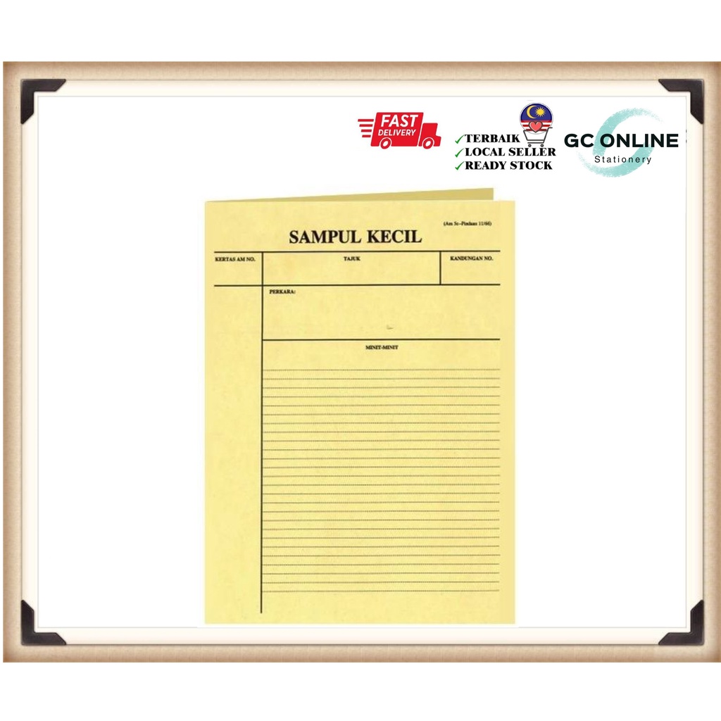 Sampul Kecil AM435a 120Gsm (100 Sheets) / Fail Kertas | Shopee Malaysia