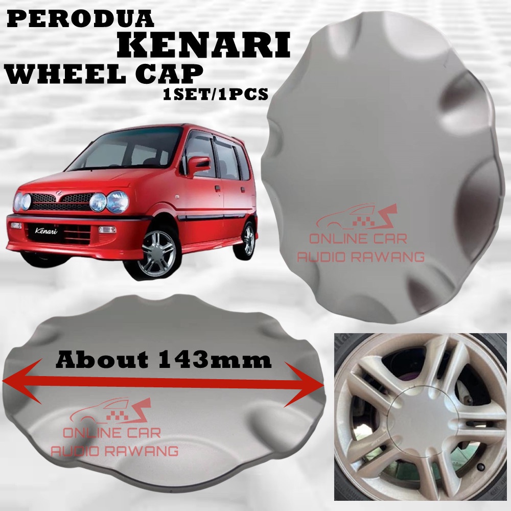 Perodua Kenari Wheel Cap / Center Rim Cap / Wheel Cover / Rim Cap Cover ...
