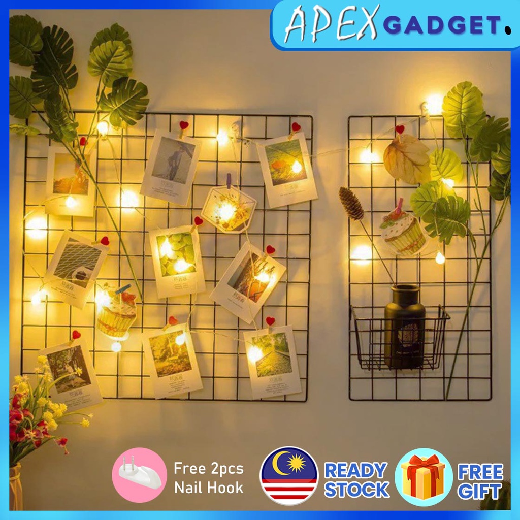 Grid Wall Home Decoration Frame / DIY Hanging Rack / Jaring Dinding ...