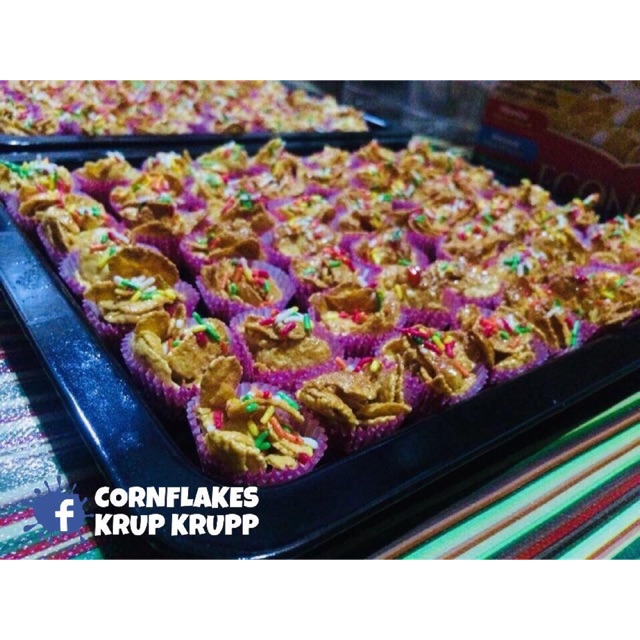 KUIH RAYA BISKUT RAYA VIRAL CORNFLAKE MADU | Shopee Malaysia