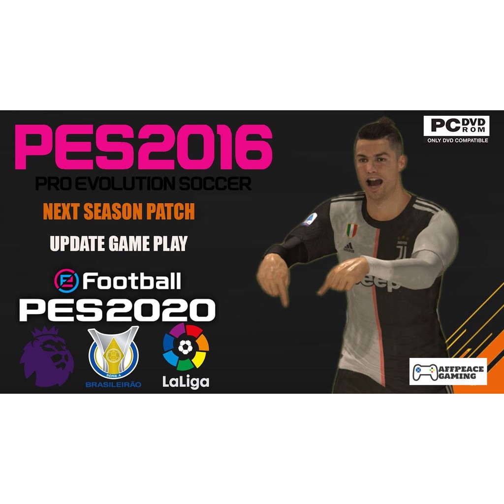 (PC GAME) PES 2016 Next Season Patch UPDATE PLAYER 2020 - DVD | Shopee ...