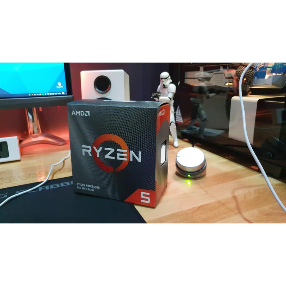 AMD RYZEN 5 3600 6 Core / 12 Thread 3.6Ghz Processor | Included with Wraith Stealth Cooler ...