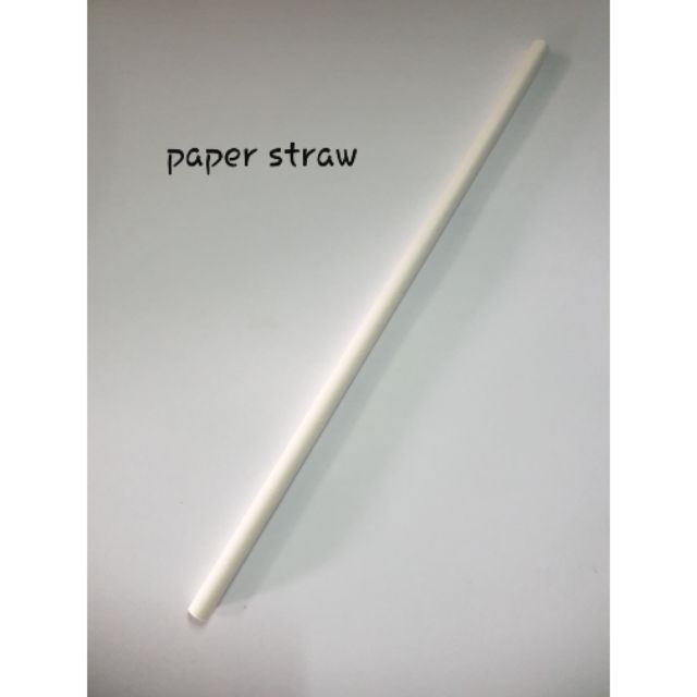 Paper Straw (sold by pack) | Shopee Malaysia