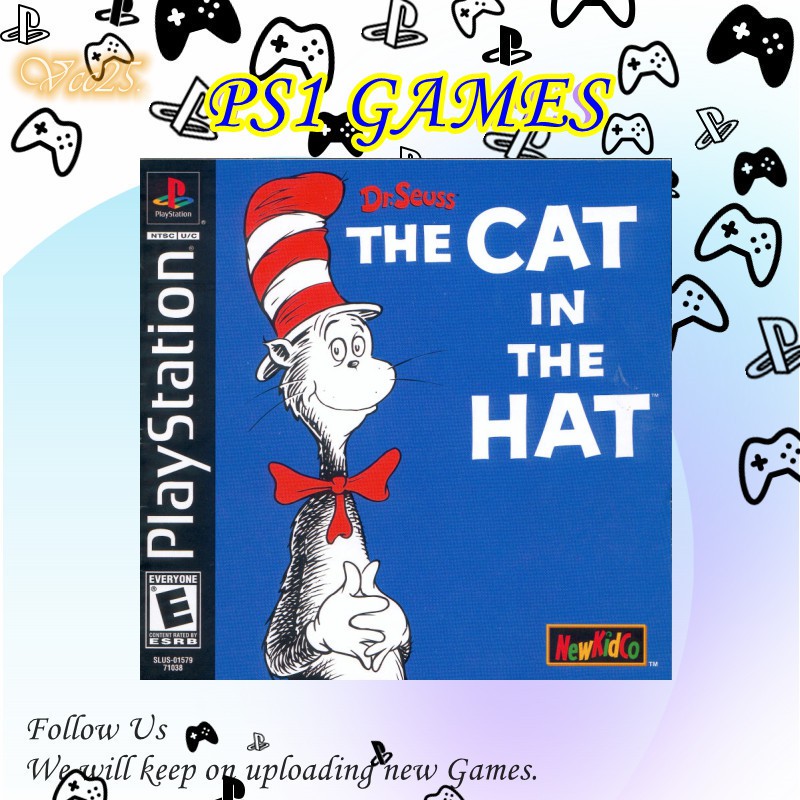 Ps1 Disc Cat In The Hat Games [100 Brand New] Shopee Malaysia