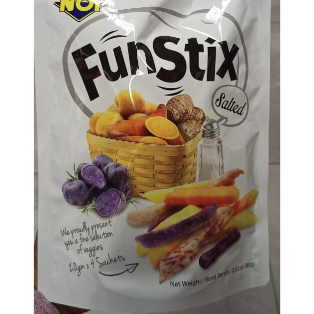 Noi Funstix Salted 80g | Shopee Malaysia