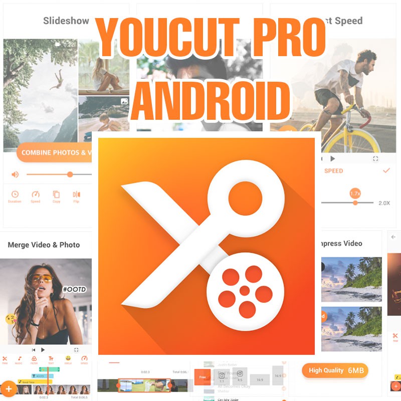 YouCUT Pro All Unlocked ( ANDROID ) | Shopee Malaysia