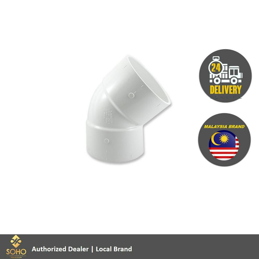 UPVC BEND 45 [READY STOCK] | Shopee Malaysia