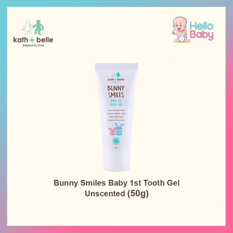 (Expiry Sept 2022) Kath + Belle Bunny Smiles Baby 1st Tooth Gel ...