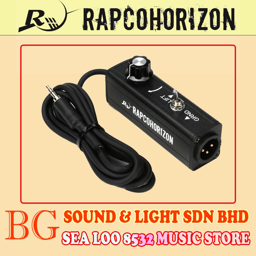RAPCOHORIZON LTIGLBLOX LAPTOP INTERFACE 1 CHANNEL PASSIVE DIRECT BOX ...