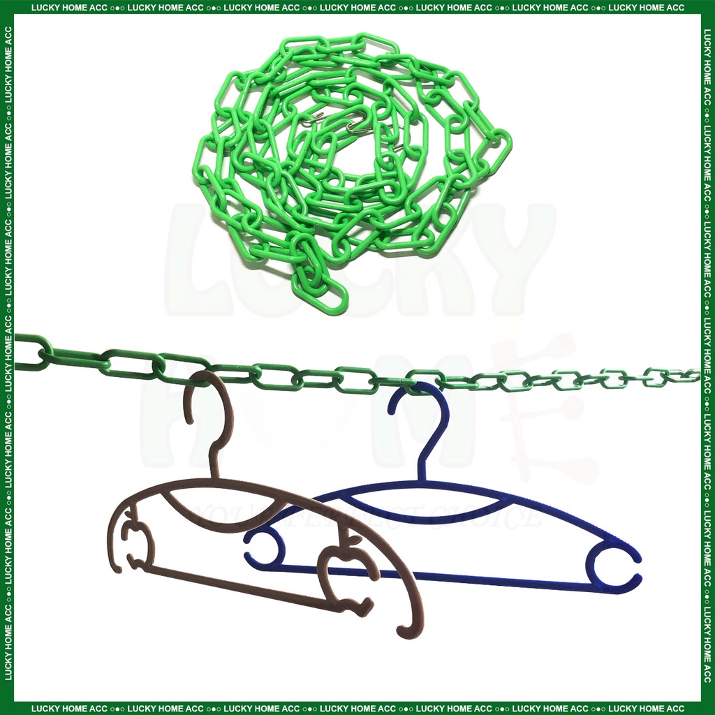 Ready Stock!!! Hanging Chain Plastic Ring Chain Clothes Chain ...