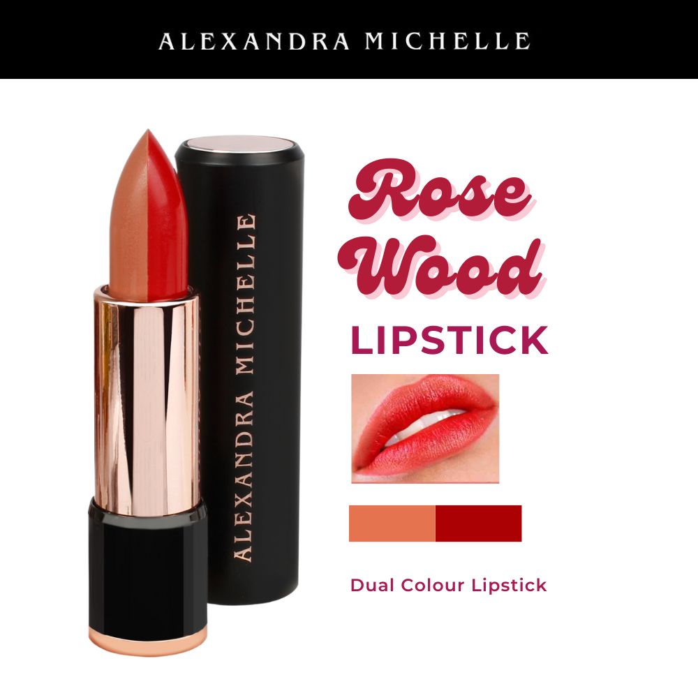 Alexandra Michelle Matte Rouge Lipstick (Rose Wood) | Makeup | Lips ...