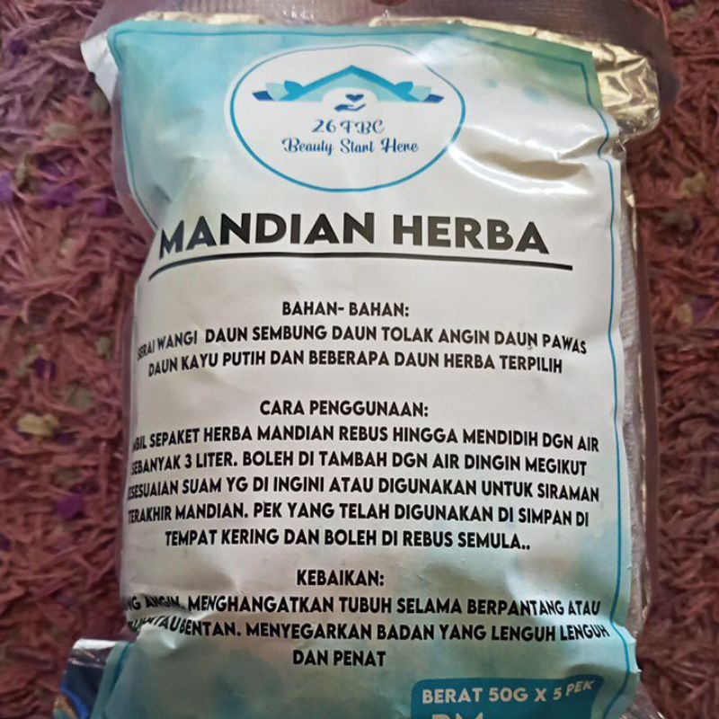 MANDIAN HERBA UNTUK IBU BERPANTANG | Shopee Malaysia