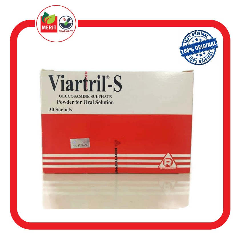 VIARTRIL-S / VIARTRIL S POWDER SACHET 1500MG 30´S (LIMITED STOCK ...