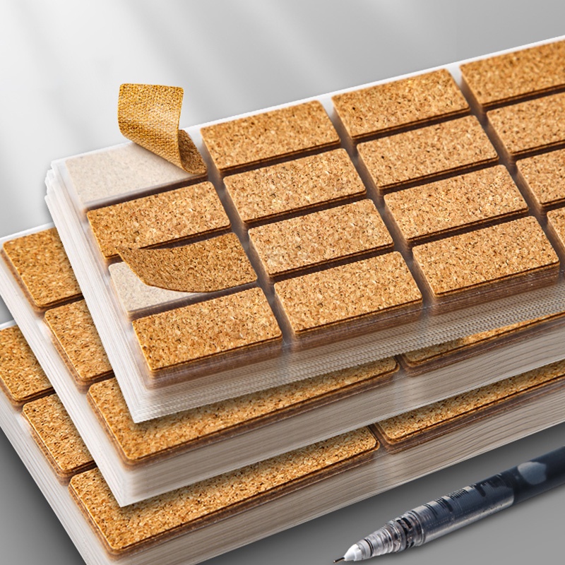 6 Sheets Creative Waterproof Cork Name Stickers Tearable Classification ...