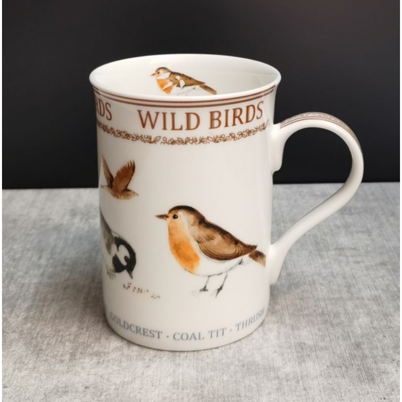 Studio TU 🇺🇸 Wild Birds Bone China Mug | Shopee Malaysia