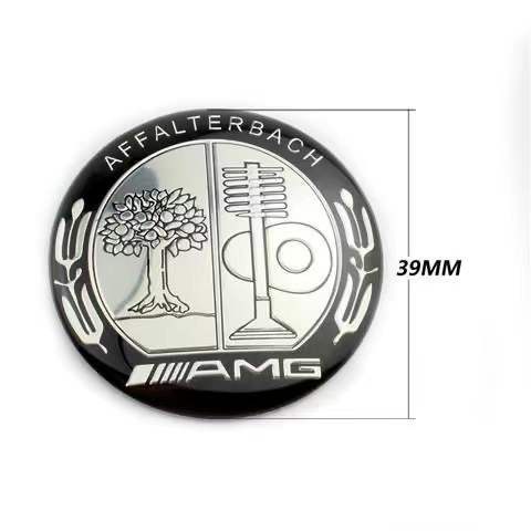Mercedes-Benz Brabus AMG Apple Tree Interior Center Console Button Sticker & Steering Wheel Logo ...
