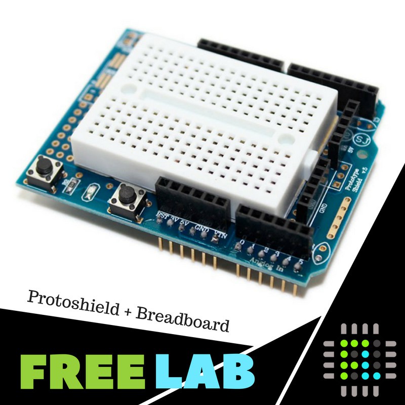 Prototype Breadboard Shield For Arduino | Shopee Malaysia