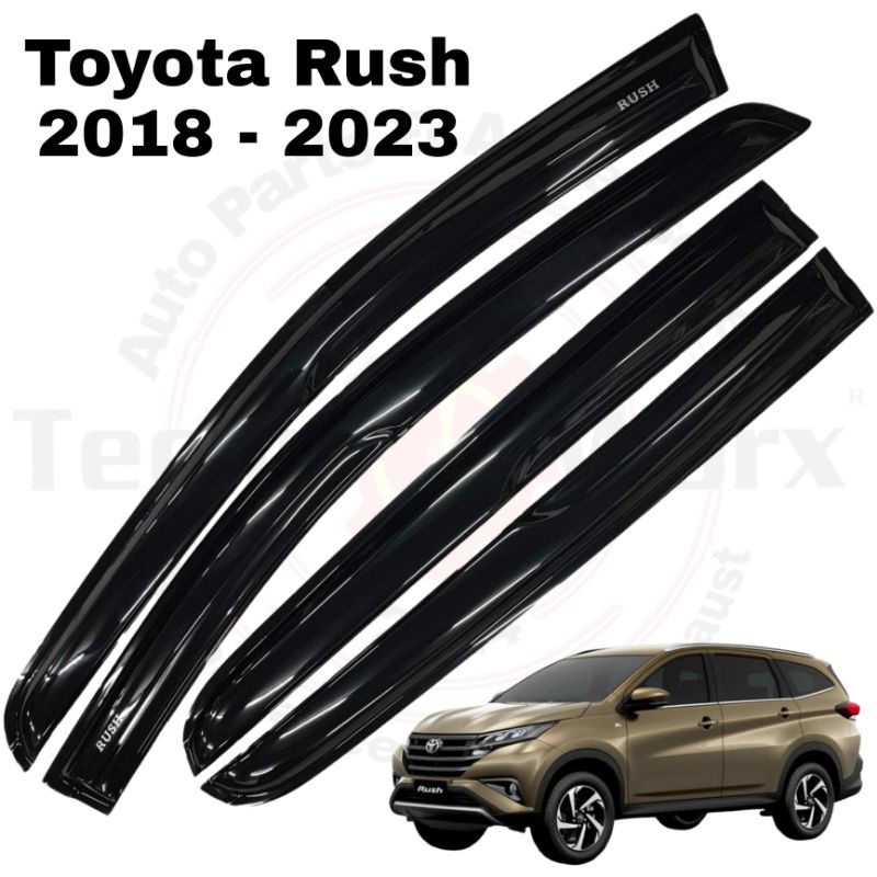 Toyota RUSH Visor Window All New High Quality rain gutter 2021 2022 ...