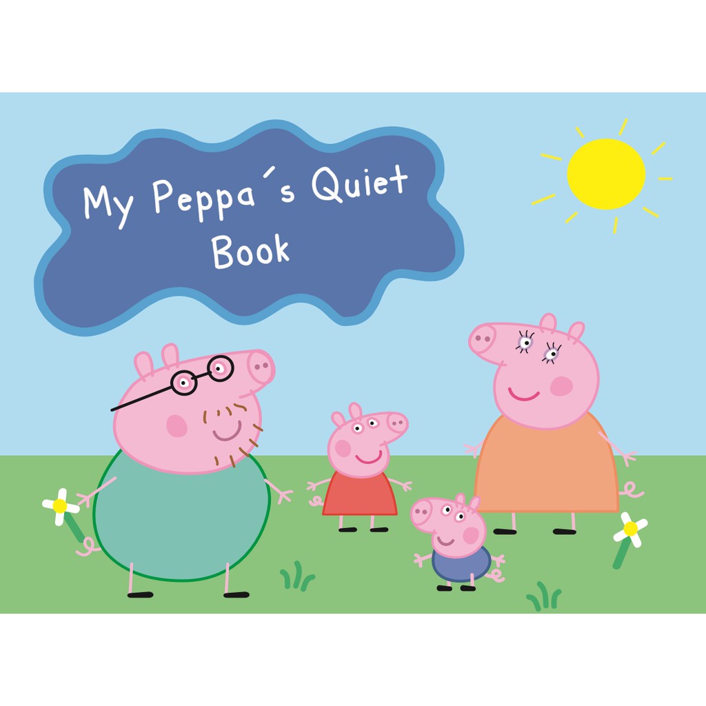 [PDF Printable Softcopy] Peppa Pig ~ My Peppa's Quiet Book (16 pages ...