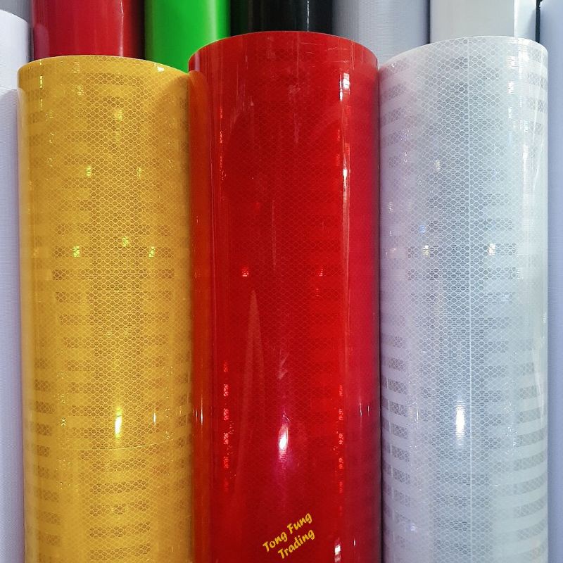 Ready Stock 2ft×1ft 3M HIP Sticker High Intensity Prismatic Grade ...