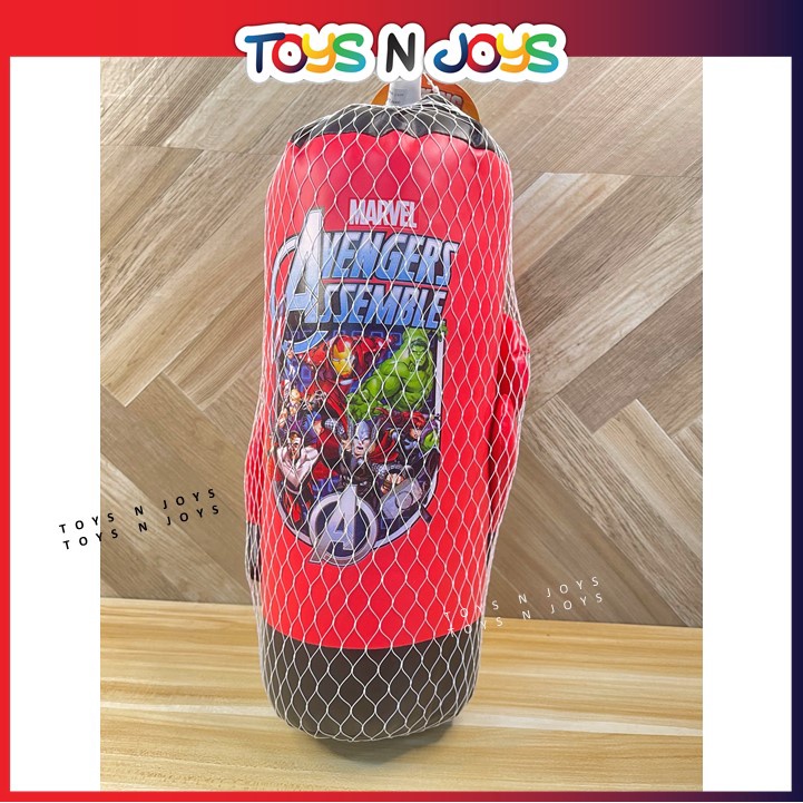 Avengers/ Captain America / Spiderman Boxing Punching Bag Set With ...