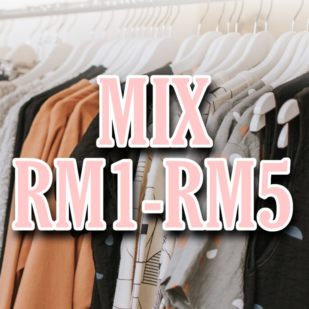 🔥 CLEARANCE 🔥PRELOVED MIX RM1-RM5 | Shopee Malaysia